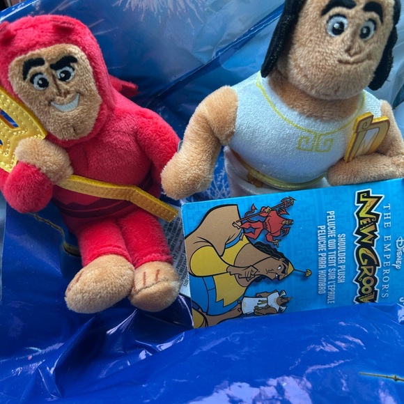 Disney | Toys | Disney Emperors New Groove Kronk Angel Devil Shoulder ...